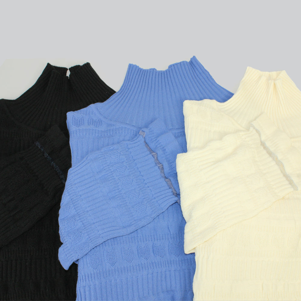 【NYANDER KNIT/ニャンダーニット】 CATRIB TURTLE PULL